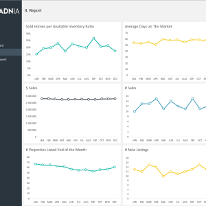 Real Estate KPI Dashboard Template | Adnia Solutions