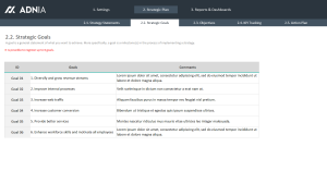 Strategic Plan Excel Template 2026 Edition | Adnia Solutions