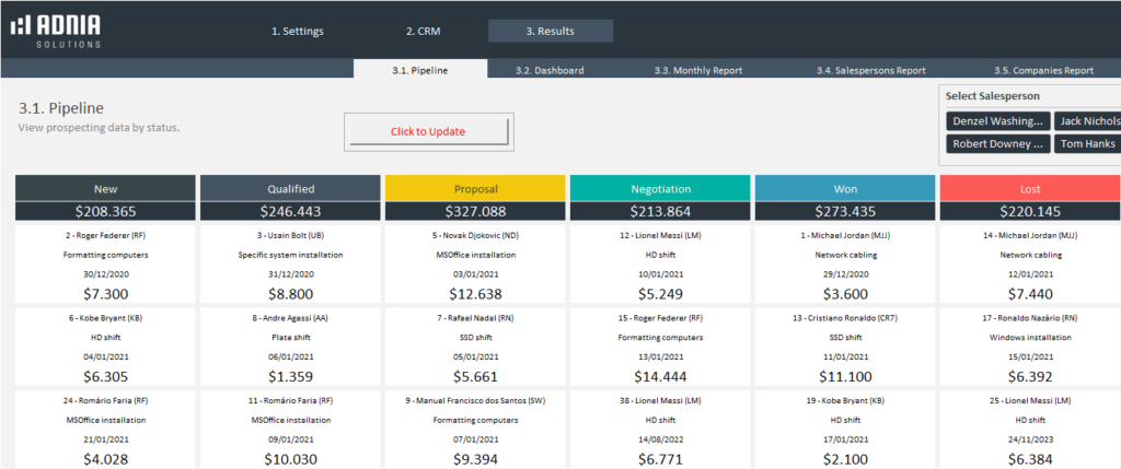 CRM Excel Spreadsheet Template 3.0 | Adnia Excel Templates CRM Excel Spreadsheet Template 3.0 | Adnia Excel Templates