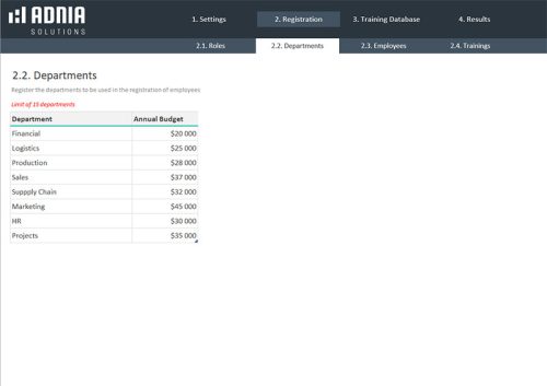 Training Tracker Excel Template | Adnia Solutions Training Tracker Excel Template | Adnia Solutions