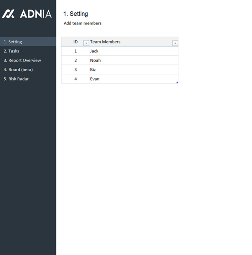 Buy Task Management Template | Adnia Solutions Buy Task Management Template | Adnia Solutions