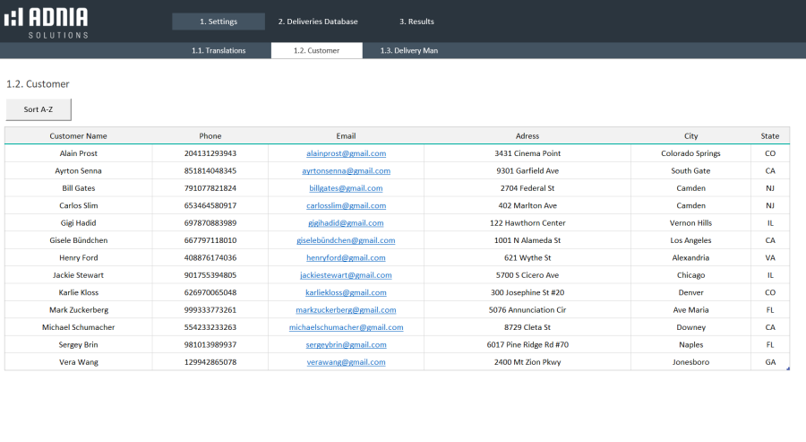 Delivery Tracking Template | Adnia Excel Templates
