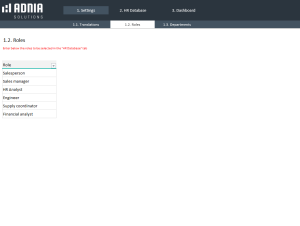 HR Database Excel Template Adnia Solutions